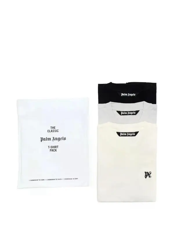 Palm Angels Crew-neck T-shirts