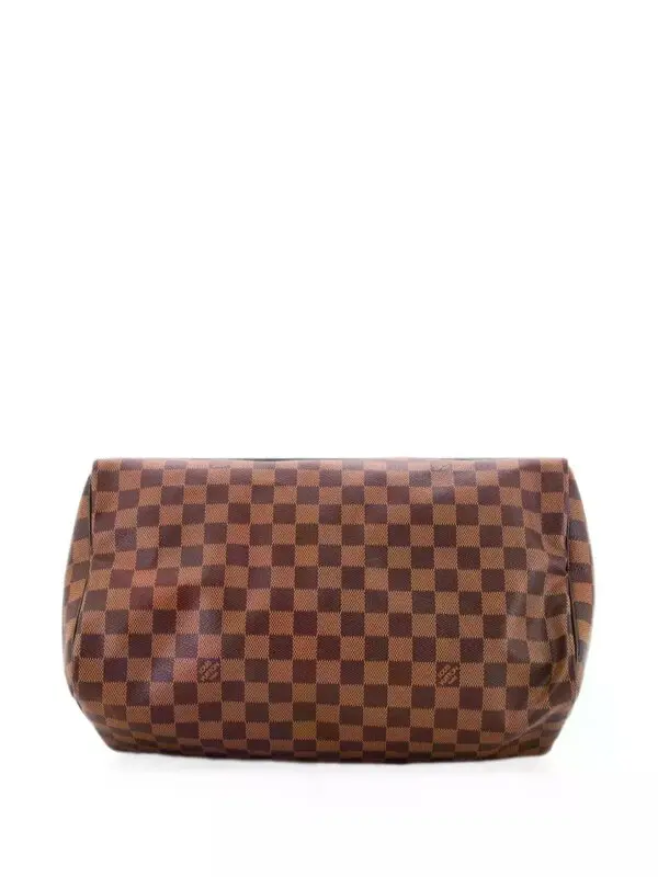 LOUIS VUITTON Speedy Handbag Damier 35 Satchel - Brown