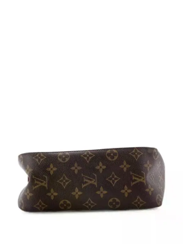 LOUIS VUITTON Looping Handbag Monogram Canvas Mm Satchel - Brown