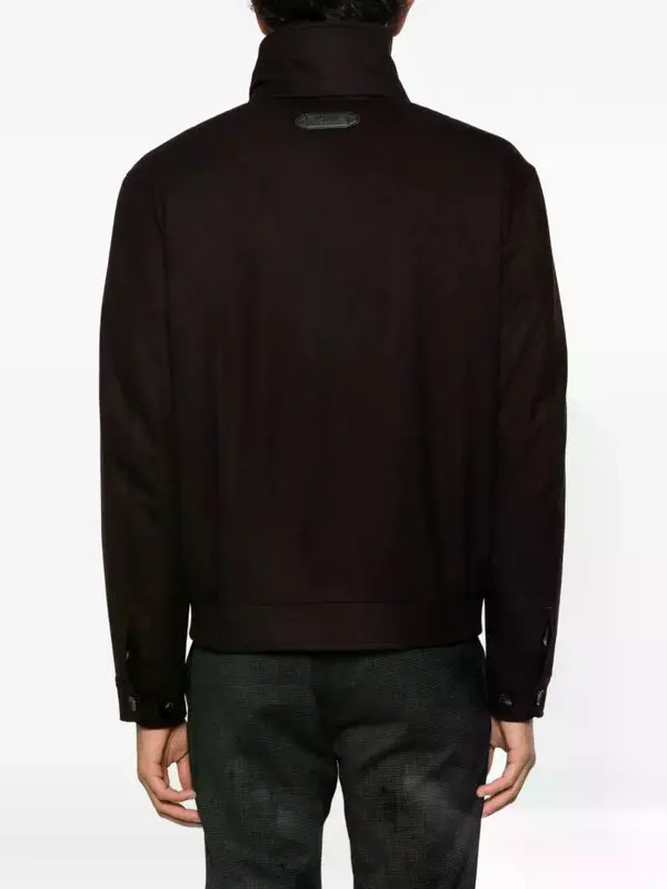 Brioni High-neck Zip-up Jacket