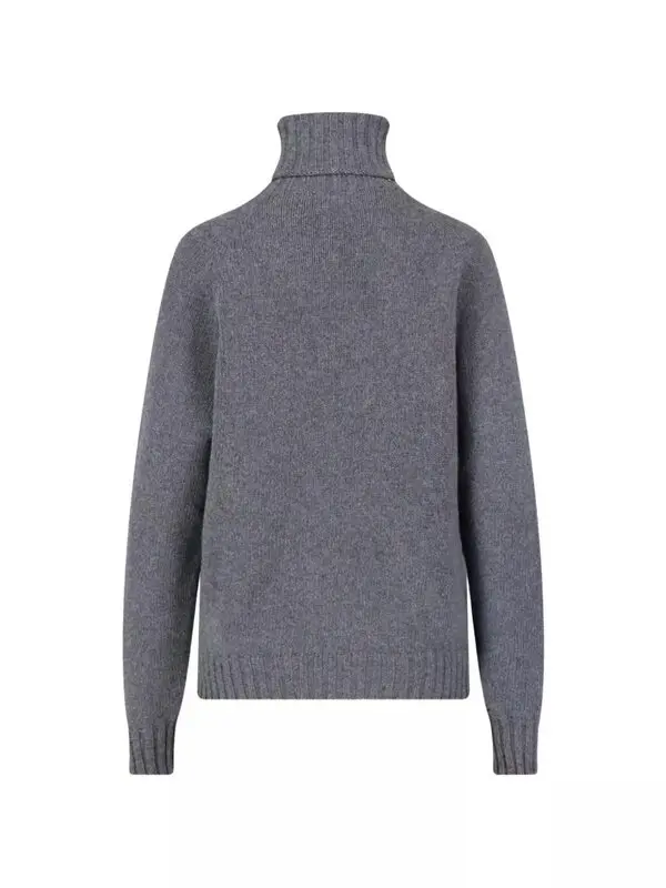 MA'RY'YA Roll-neck Raglan-sleeve Sweater