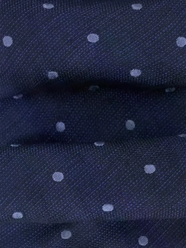 Boggi Milano Tie Jacquard Polka Dot Silk