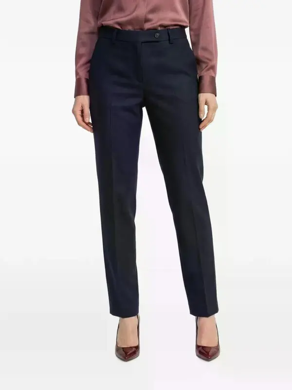 Brunello Cucinelli Tailored Straight-leg Trousers - Blue