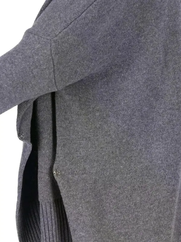 MA'RY'YA Side-slit Pocket-detail Sweater