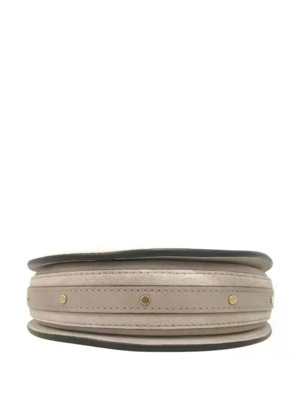Chloé 2010-2026 Small Tricolor Calfskin And Suede Pixie Satchel