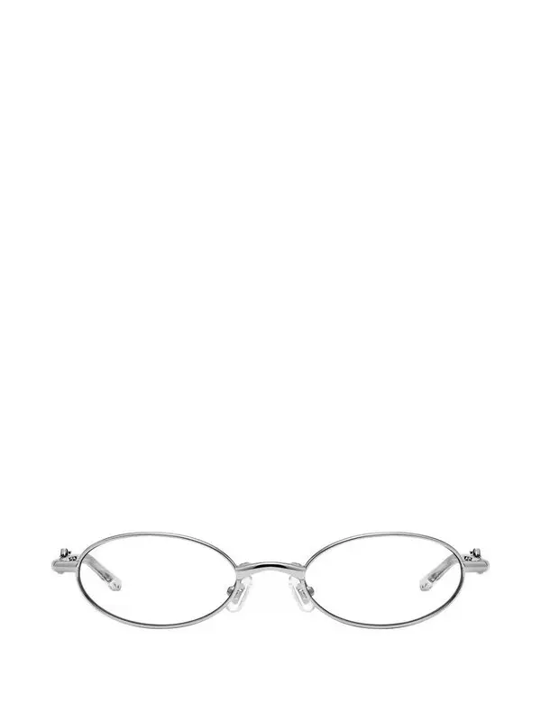 GENTLE MONSTER Radi Oval-frame Glasses - Silver