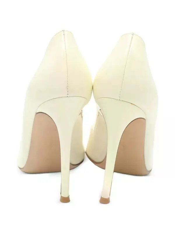 GIANVITO ROSSI Pointed-toe Pumps - Neutrals