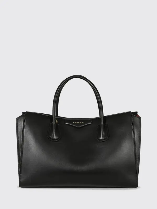 Givenchy Antigona Medium Smooth Calf Leather Tote Bag - Black
