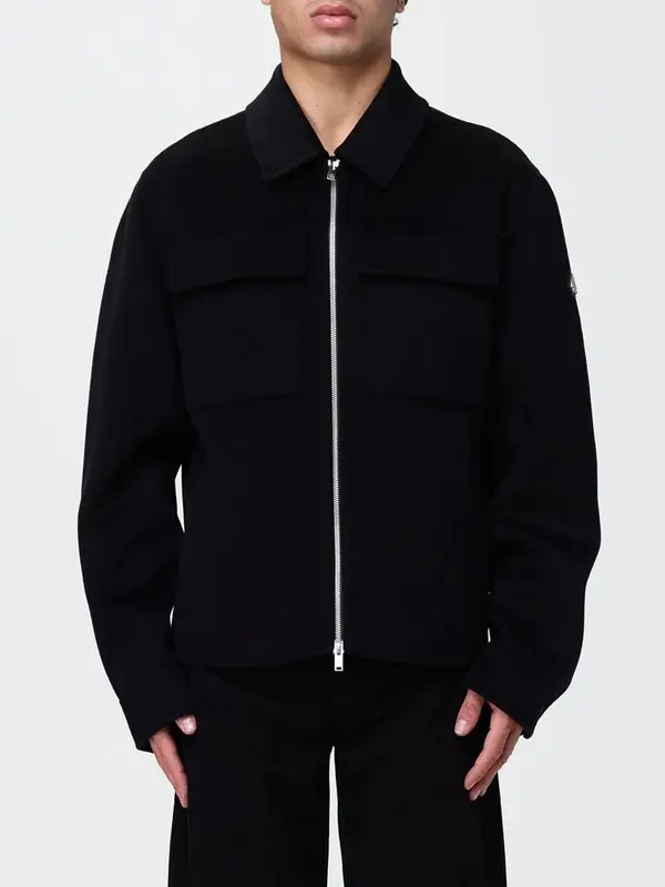 Moose Knuckles Wool, Cashmere And Silk Blend Shirt Jacket With Zip