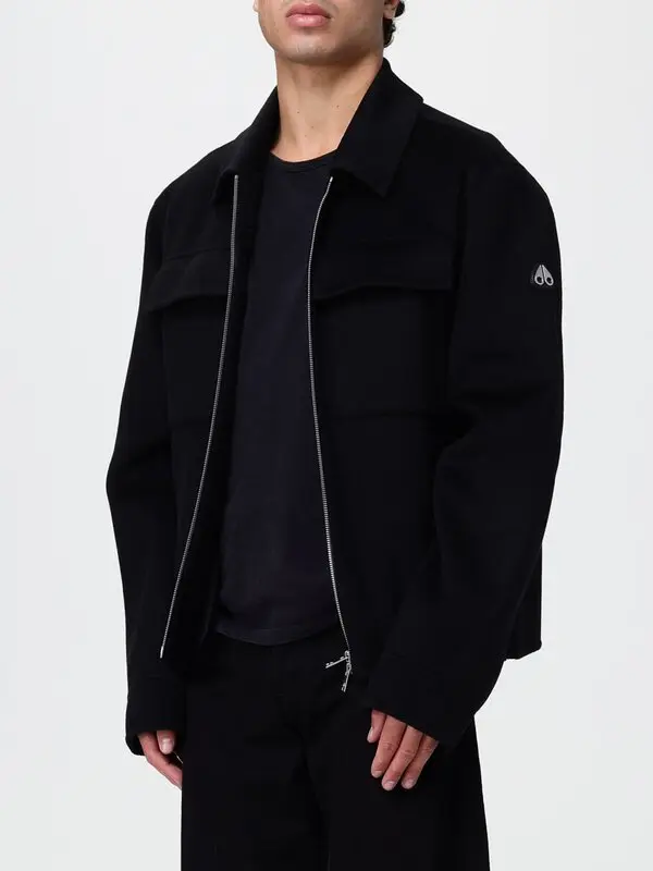 Moose Knuckles Wool, Cashmere And Silk Blend Shirt Jacket With Zip