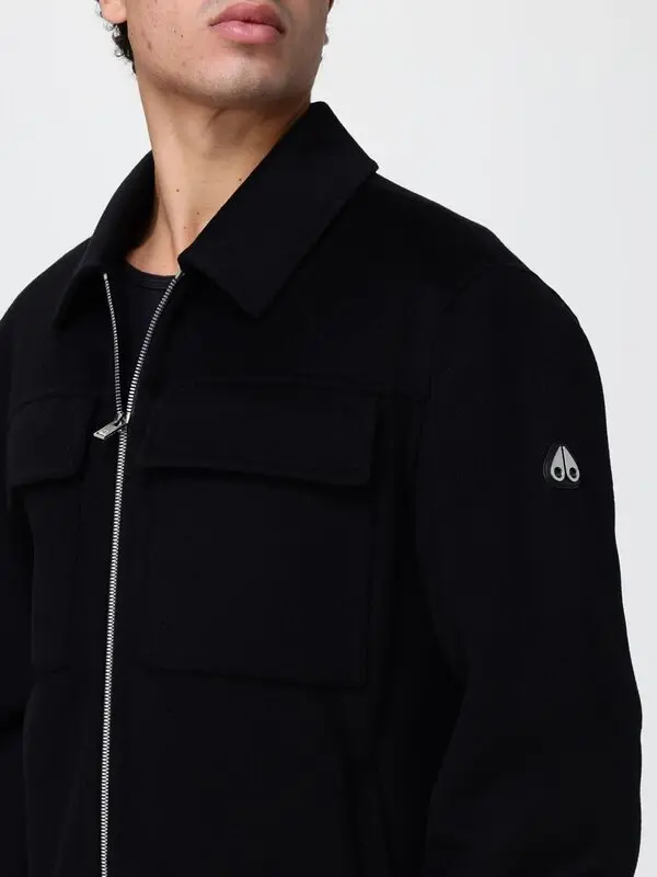 Moose Knuckles Wool, Cashmere And Silk Blend Shirt Jacket With Zip