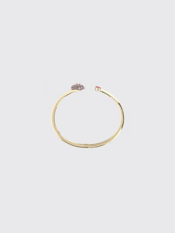 SWAROVSKI Sublima Rigid Bracelet In 18k Gold-plated Metal With Crystals - Transparent