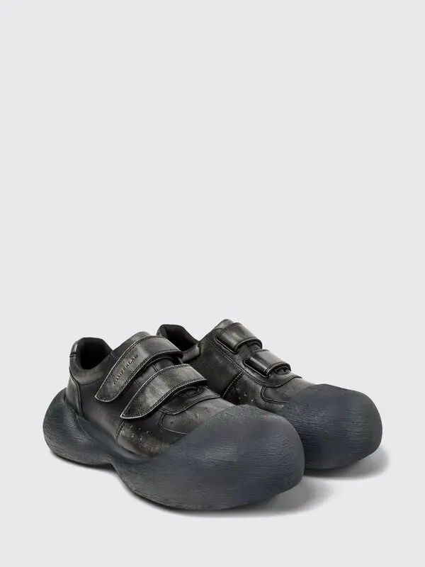 Camper Caramba Low-top Sneakers In Leather With Hook-and-loop Closure