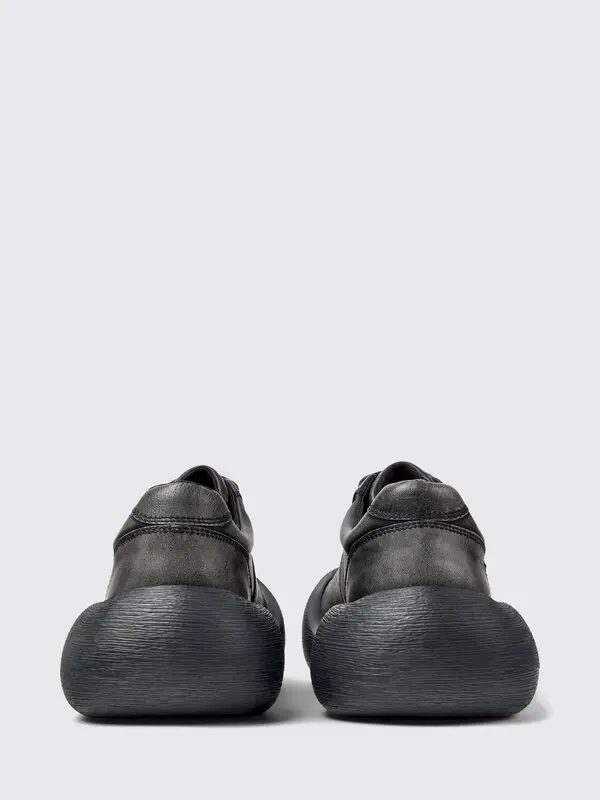 Camper Caramba Low-top Sneakers In Leather With Hook-and-loop Closure