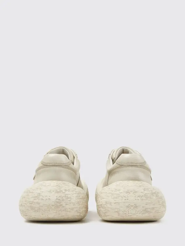 Camper Caramba Low-top Sneakers In Leather With Distressed Effect