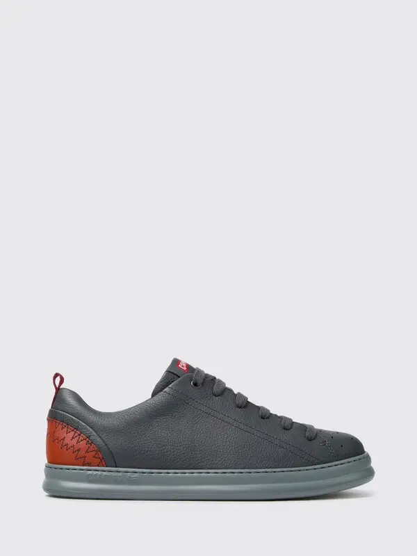 Camper Bi Twins Low-top Sneakers In Leather With Xl Extralight® Sole