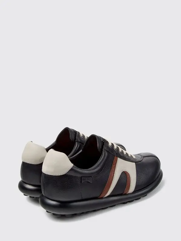 Camper Pelotas Low-top Sneakers In Smooth Leather With Contrast Logo