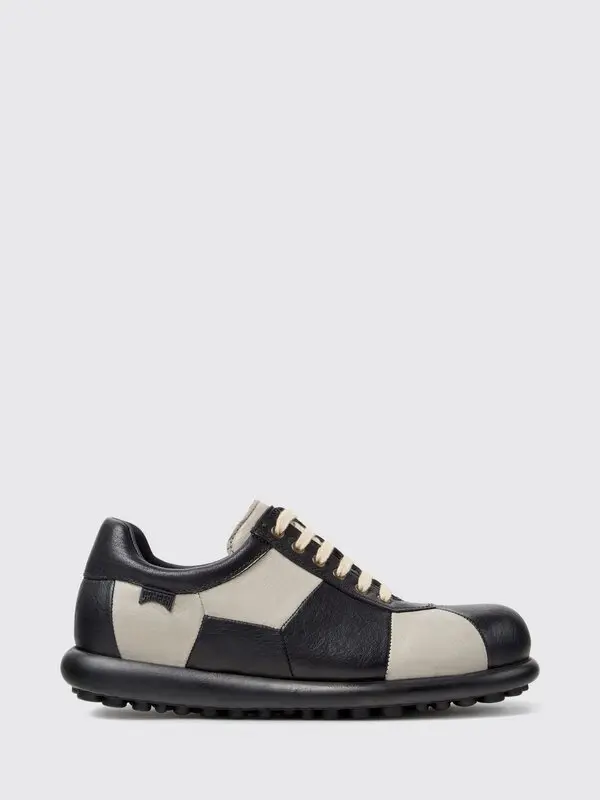 Camper Bi Twins Low-top Sneakers In Vegetable-tanned Leather