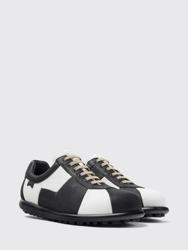 Camper Bi Twins Low-top Sneakers In Vegetable-tanned Leather