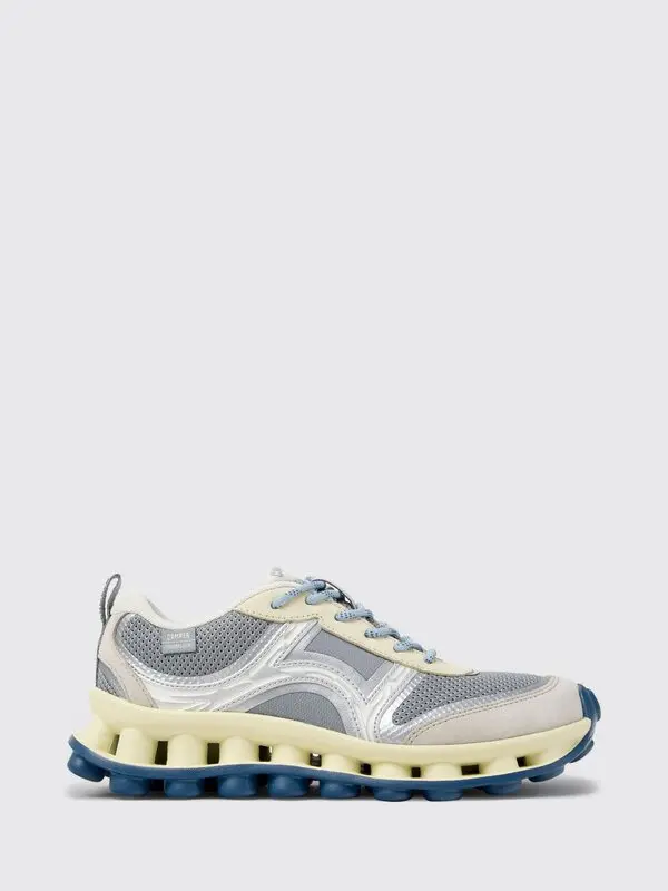 Camper Pelotissima Two-tone Sneakers In Nubuck And Recycled Pet With Extralight® Sole