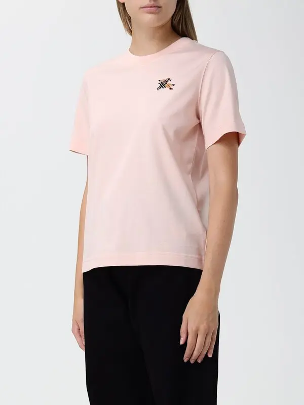 Burberry Equestrian Knight Embroidered Cotton T-shirt