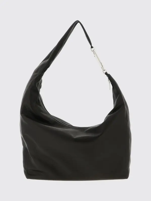 Rick Owens Gemini Calf Leather Tote Bag With Embossed Logo