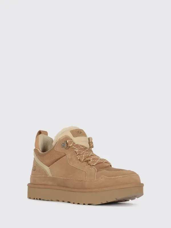 UGG Lowmel Suede Sneakers With Eva Sole And Embossed Logo - Brown