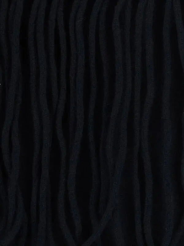 PAROSH P.a.r.o.s.h. Cashmere Crewneck Sweater With Embroidery, Fringes And Dropped Shoulders