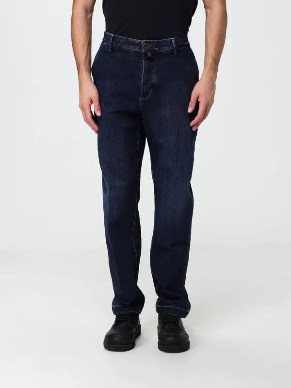 Jacob Cohen Slim Fit Jeans In Cotton With Mid-rise Waist And Slash Pockets