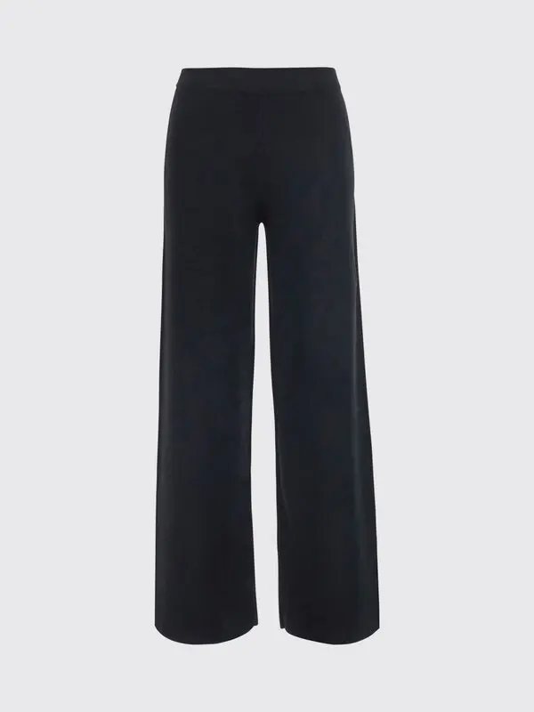 PAROSH P.a.r.o.s.h. Wide-leg Wool And Cashmere Knit Pants With Elastic Waist