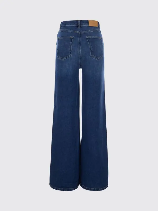TWINSET High-waisted Palazzo Wide Leg Denim Jeans
