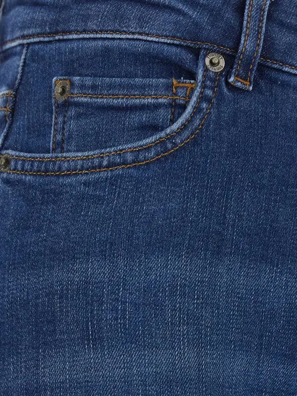 TWINSET High-waisted Palazzo Wide Leg Denim Jeans