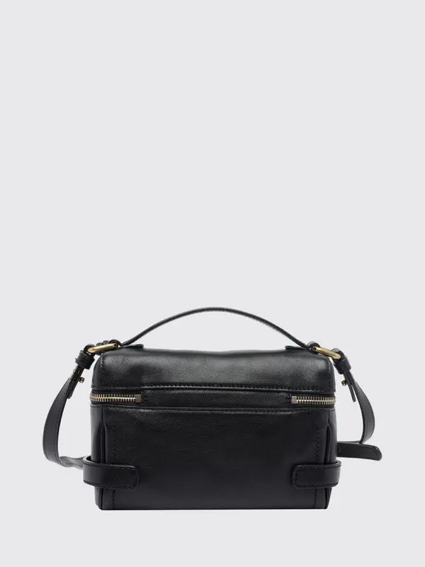 Chloé Paddington Mini Smooth Leather Handbag With Padlock And Strap
