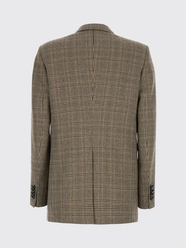 Tagliatore Houndstooth Wool And Cashmere Double-breasted Blazer