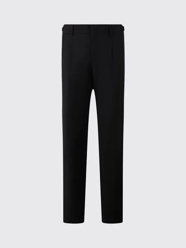 Philipp Plein Pleated Wool Blend Tailored Chino Pants