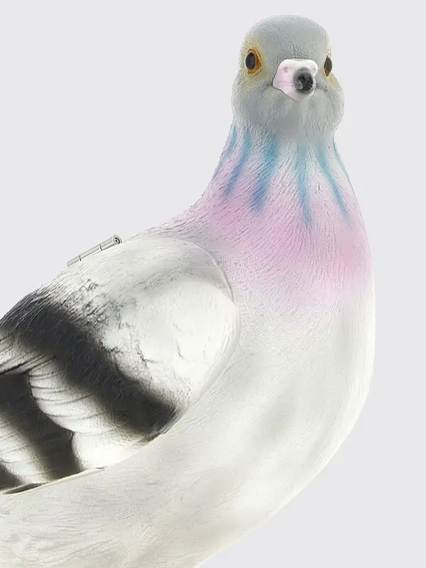 JW Anderson Pigeon Pigeon-shaped Resin Clutch - Grey