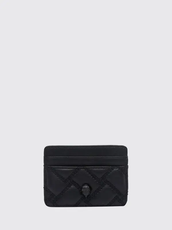 Kurt Geiger Lambskin Card Holder With Quilted Design