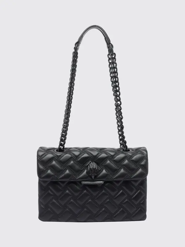 Kurt Geiger Matelassé Calfskin Kensington Shoulder Bag