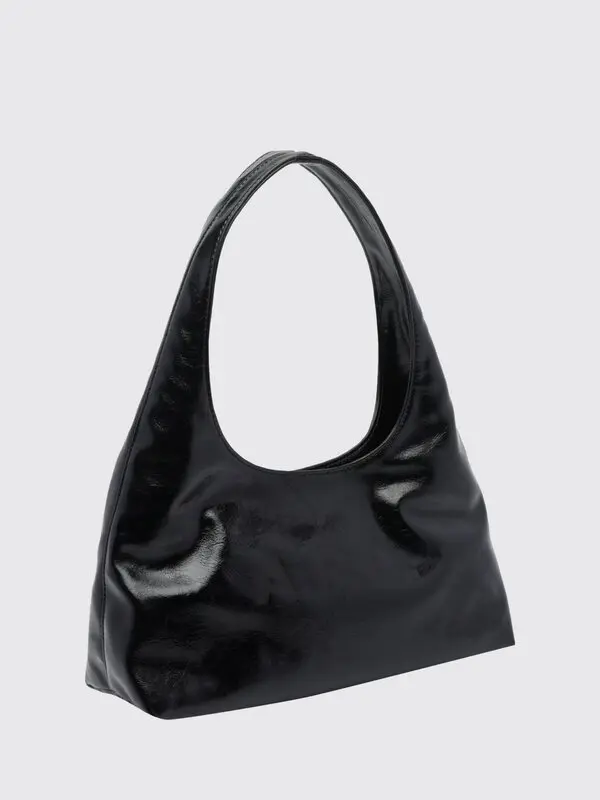 A.p.c. Ninon Recycled Synthetic Leather Hobo Bag With Magnetic Closure
