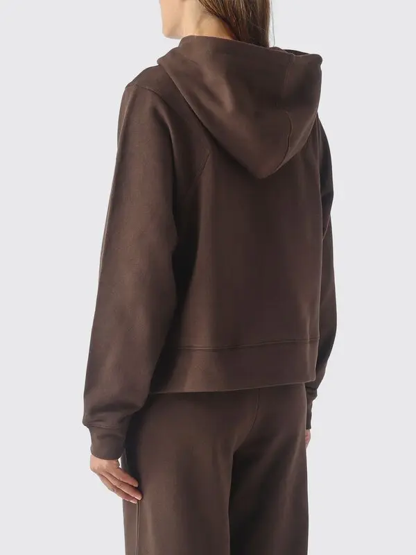 TWINSET 2-piece Jersey Tracksuit With A Hooded Sweatshirt And Pants - Brown