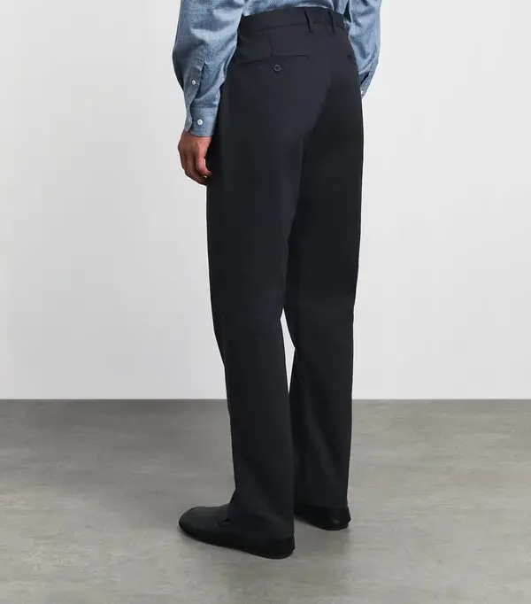 Sunspel Cotton Drill Trousers