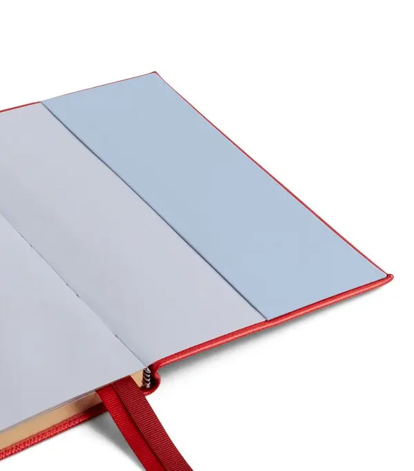 Smythson Leather Soho Weekly Diary 2027 - Red