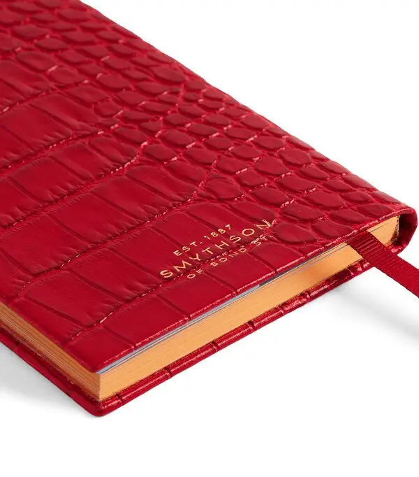 Smythson Leather Panama Weekly Diary 2027