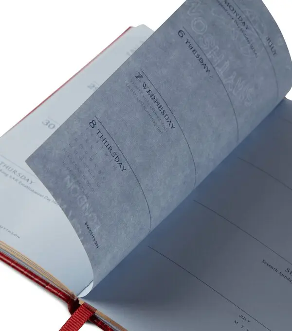 Smythson Leather Panama Weekly Diary 2027
