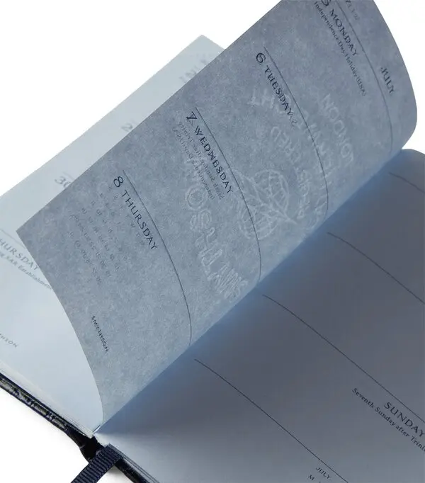 Smythson Leather Panama Weekly Diary 2027