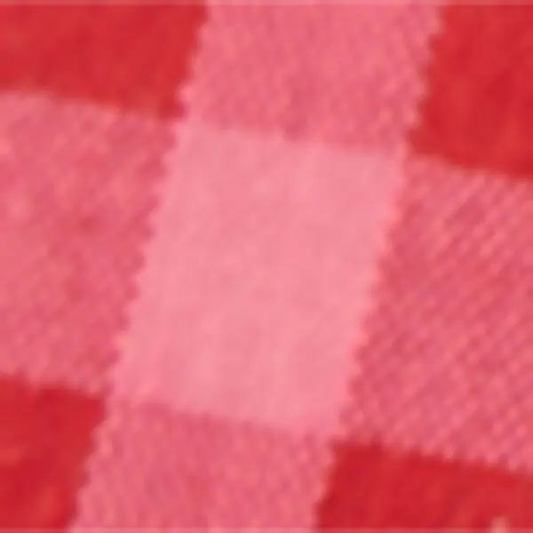 MIKI HOUSE Cotton Check Pencil Case