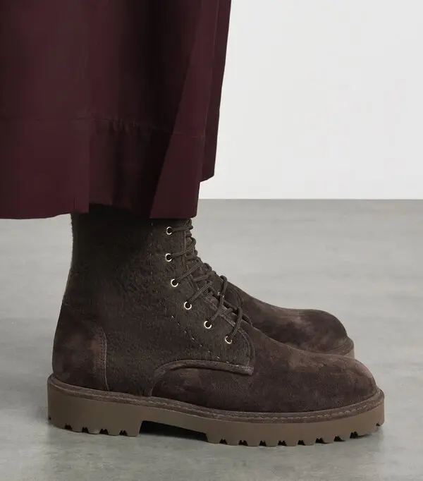 Max Mara Combat Boots
