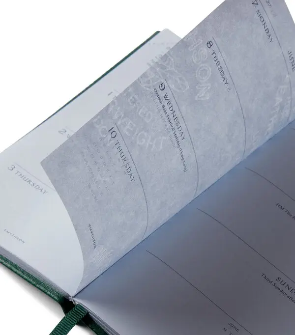 Smythson Leather Panama Weekly Diary 2027