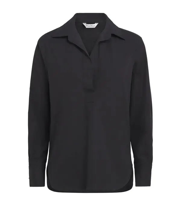 Max Mara Stretch-cotton Polo Shirt
