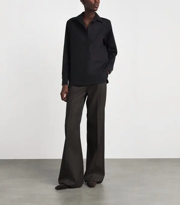 Max Mara Stretch-cotton Polo Shirt